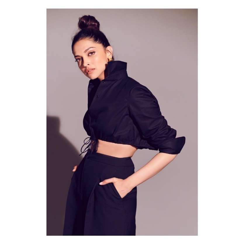 Deepika Padukone looks 'Bold in Black' as she shares her latest ...